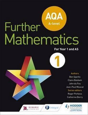 AQA A Level Further Mathematics Core Year 1 (AS) | Heath Educational Books