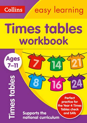 Times Tables Workbook Ages 7-11: Ideal for home learning (Collins Easy ...