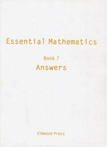 Essential Mathematics 7 Answers | Heath Educational Books