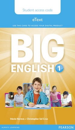 Big English 1 Pupil's (eText) | Heath Educational Books