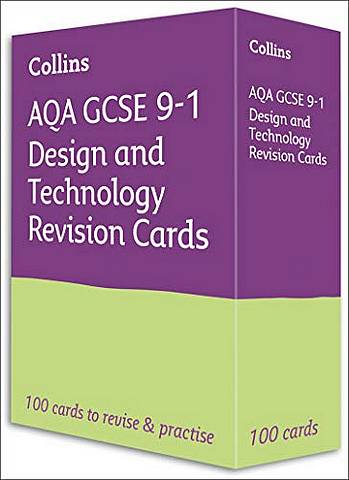 AQA GCSE Design & Technology Revision Cards | Heath Educational Books