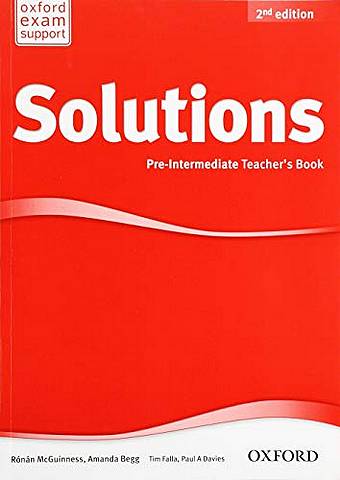 Solutions: Pre-Intermediate: Teacher's Book | Heath Educational Books