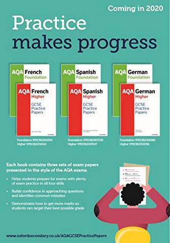 AQA GCSE French Higher Practice Papers | Heath Educational Books