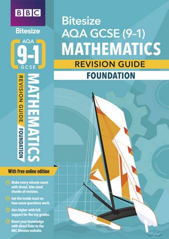 BBC Bitesize AQA GCSE Maths Foundation Rev Guide | Heath Educational Books