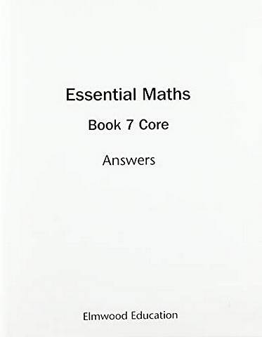 Essential Maths 7 Core Answers | Heath Educational Books