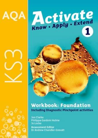AQA Activate for KS3: Workbook 1 (Foundation) | Heath Educational Books