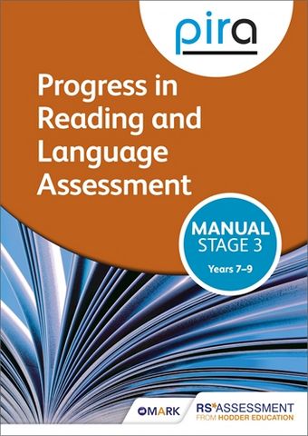 PIRA KS3 Stage Three (Tests 7-9) Manual (Progress in Reading and ...