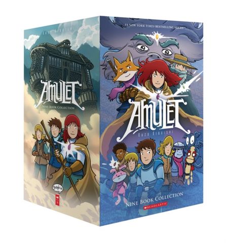 Amulet Box set 1-9 Graphix | Heath Educational Books
