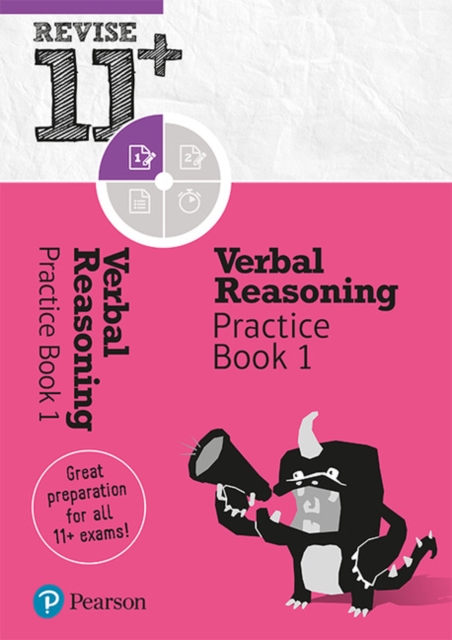 Pearson REVISE 11+ Verbal Reasoning Practice Book 1 for the 2025 and ...