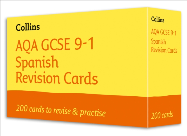 AQA GCSE Spanish Vocabulary Revision Cards | Heath Educational Books