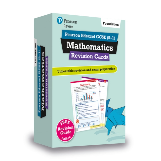 Pearson REVISE Edexcel GCSE Maths Foundation Revision Cards (with free ...