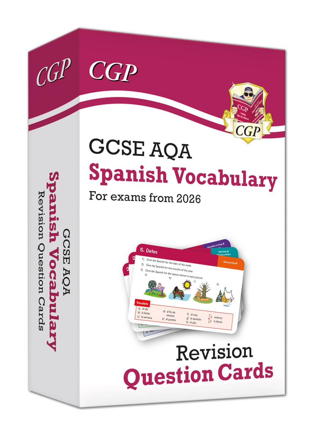 New GCSE AQA Spanish: Vocabulary Revision Question Cards (for exams ...
