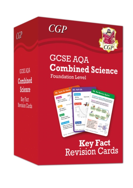 New GCSE Combined Science AQA Foundation Key Fact Revision Cards ...